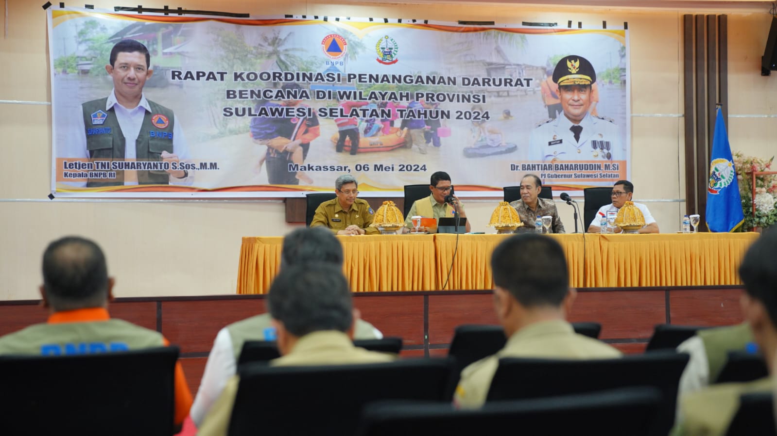 BNPB Beri Bantuan DSP Rp2,5 Miliar Beserta Logistik untuk Bencana di Sulsel – Makassar Today