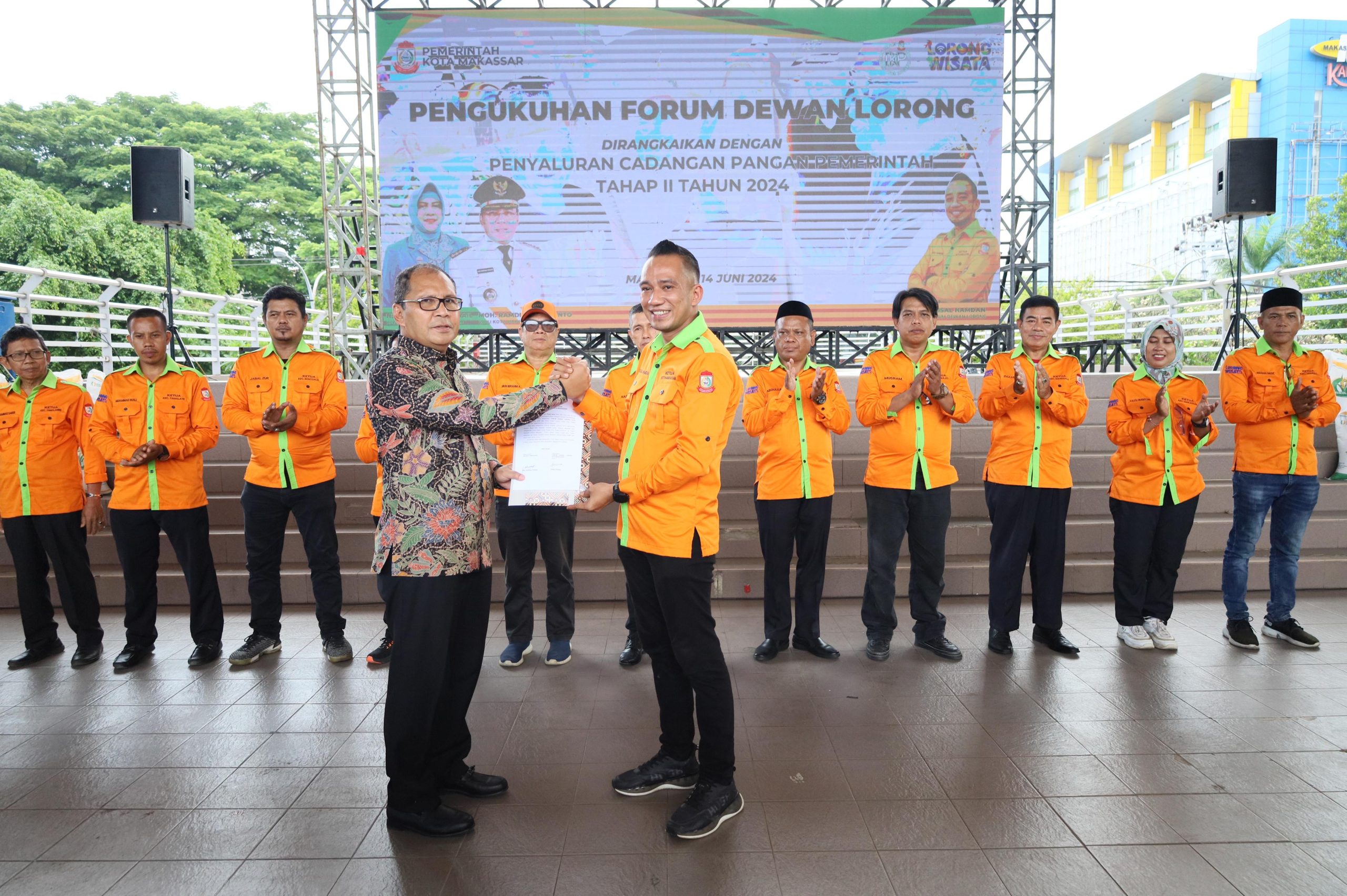 Danny Pomanto Kukuhkan Forum Dewan Lorong se-Kota Makassar, Jumlah ...